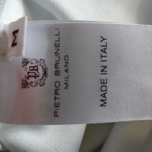 Pietro Brunelli | Dresses | Vintage Pietro Brunelli Milano Blue White Floral Dress Size Medium ...